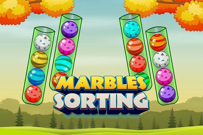 Marbles Sorting - Tunnel Rush Game