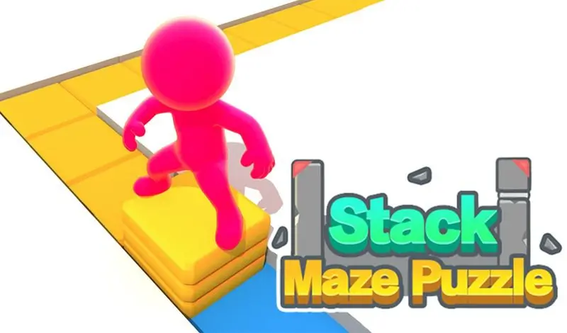 Stacky Maze - Tunnel Rush Game